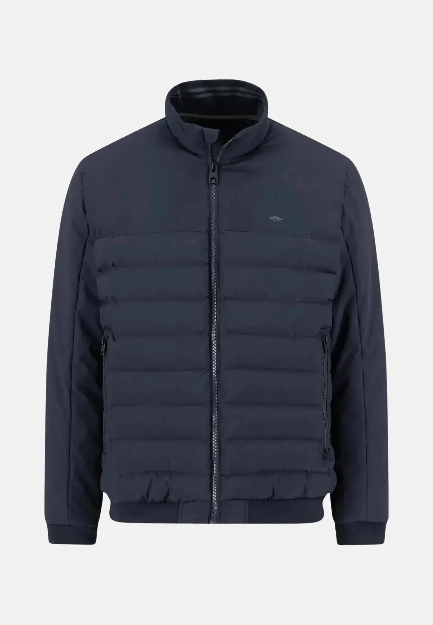 Basic Puffer Hybrid Jacket Dark Navy – FYNCH-HATTON UK