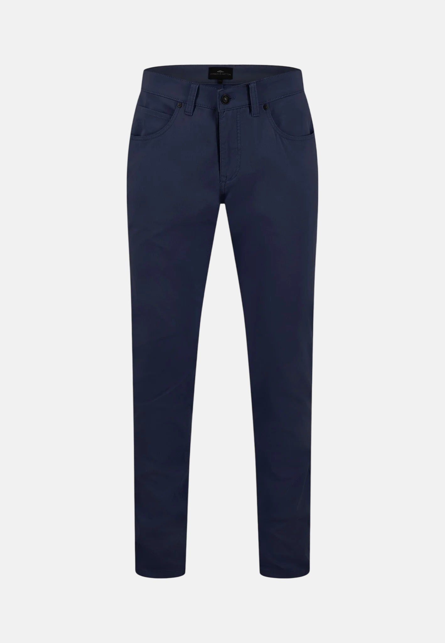 Fynch-Hatton Five Pocket Stretch Cotton Chinos Dark Navy | fynch-hatton ...