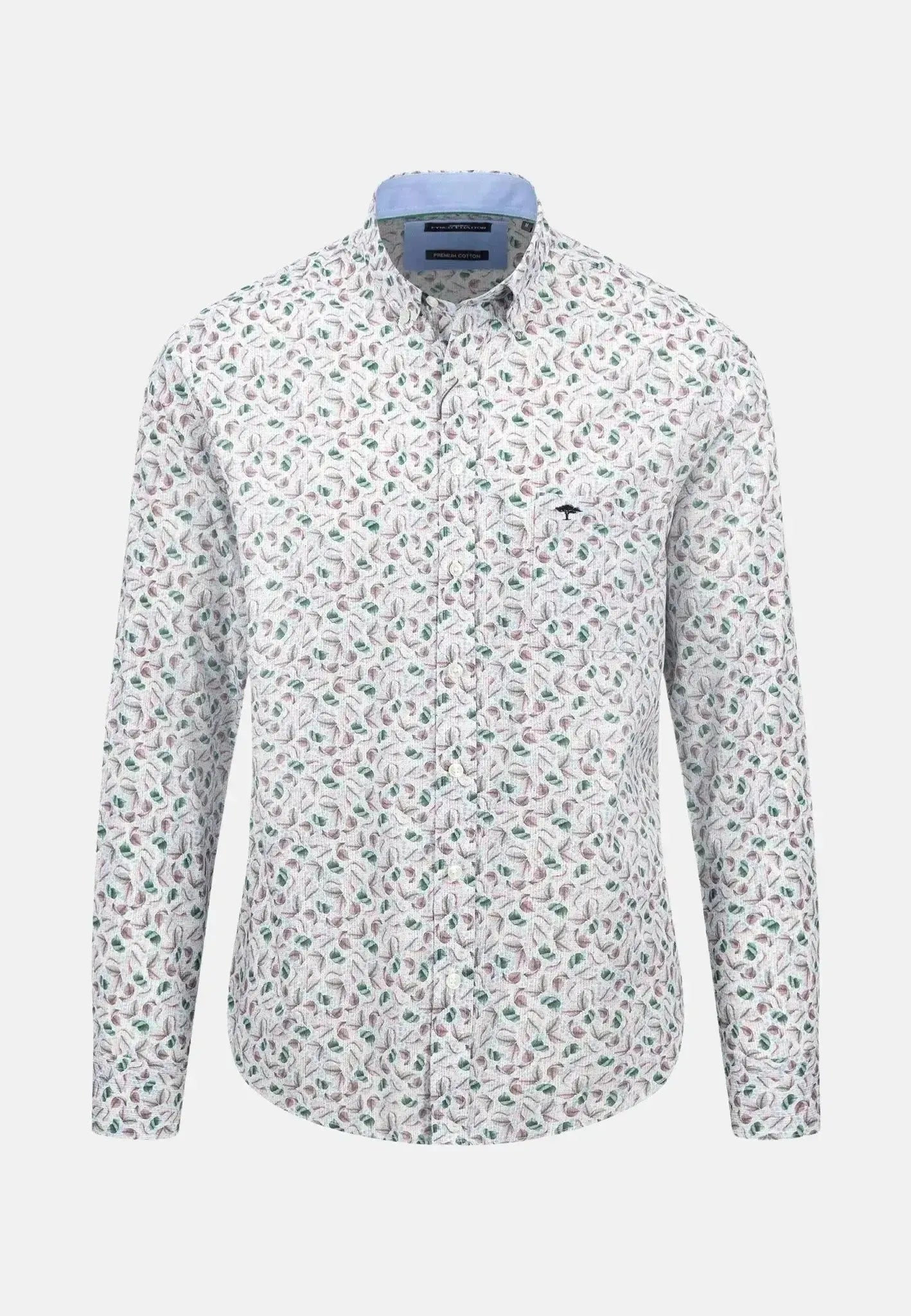 Fynch-Hatton Premium Flowers Print Shirt Pale Blush | fynch-hatton.co ...